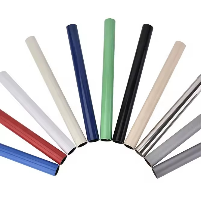 Durchmesser 28 mm Farbige PE/ABS-beschichtete Kaizen-Stahl-Leanpipe ...
